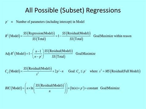 Ppt Regression Model Building Powerpoint Presentation Free Download