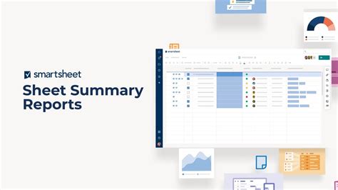 how to use sheet summary reports youtube