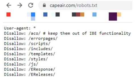 robots txt optimization on airline websites everymundo