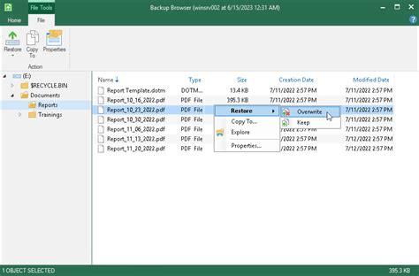 How To Restore Files From Backup Veeam Agent For Microsoft Windows Guide