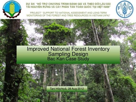 Improved National Forest Inventory Map Sampling Design