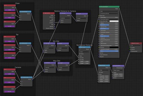 cycles render engine per particle displacement with displacment node
