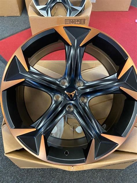 18 And 19inch New Seat Cupra Style Satin Black Bronze Face 5x112 Suits