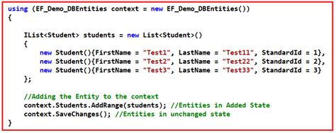 dbset in entity framework with examples dot net tutorials