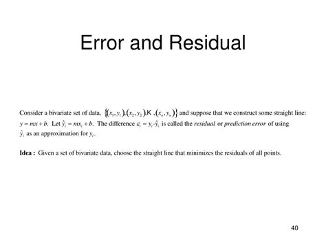 Ppt Chapter 4 Describing The Relation Between Two Variables