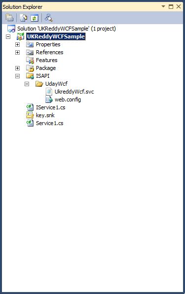 how to create deploy and consume wcf service in sharepoint 2010