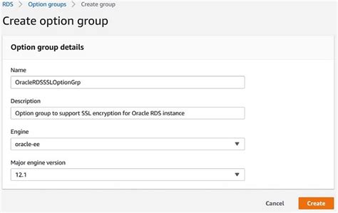 configuring ssl encryption on oracle and postgresql endpoints in aws