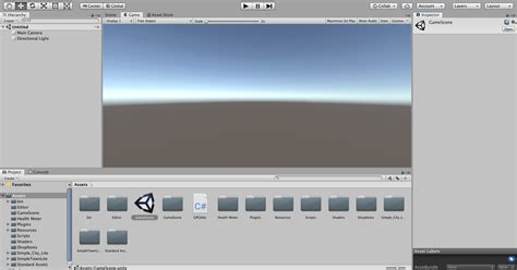 why is the game scene empty when i press play stack overflow