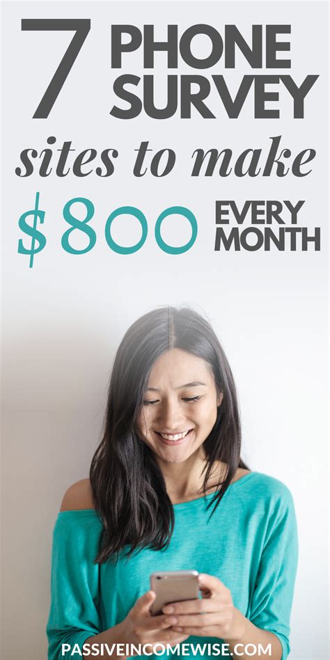 Phone Survey Sites To Make Money Every Month Passive Income Wise