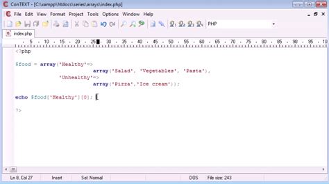 extratutorials multi dimensional arrays in php