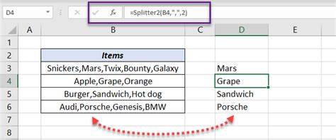 excel formula to split data into rows or columns xl n cad