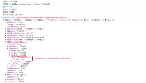 angularjs set pre defined value for filter in kendo ui grid itecnote