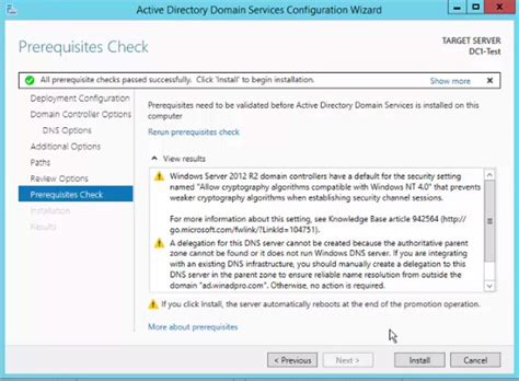 adding windows 2012 r2 domain controller to a new forest active