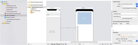 ios can t assign a swift file to the second view stack overflow