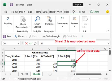 How To Unprotect Excel Sheet Without Password Javatpoint