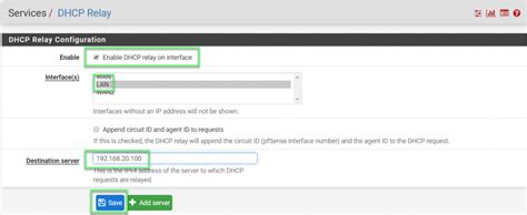 pfsense how to configure dhcp relay function on pfsense techbast