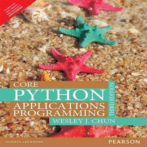 core python applications programming wesley j chun 9789332555365