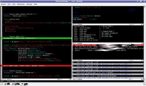 using vim and xdebug dbgp for debugging drupal or any php application