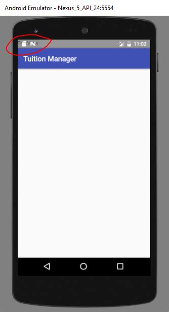 android creating a full screen activity on android with the status bar