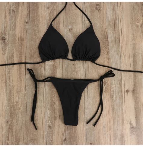 Sexy Beach Bathing Suit Bikini Set String Split Two Piece Swimsuit
