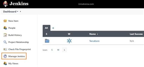 jenkins integration terraform iac pipeline setup unixarena