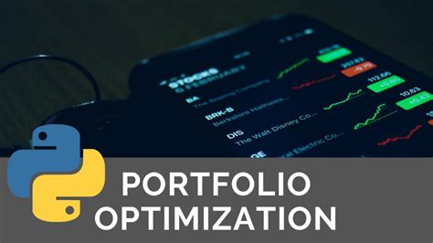 python for finance portfolio optimization by