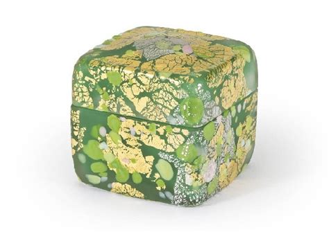 Handblown Glass Covered Box Kaguyahime By Kyohei Fujita On Artnet