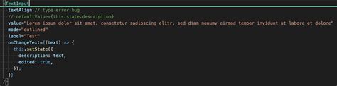 textinput long text results in linebreak · issue 2581 · callstack