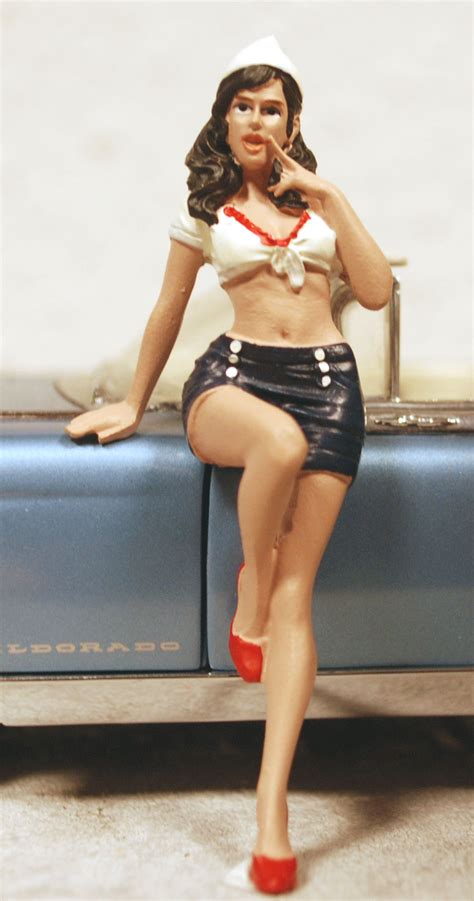 76442 American Diorama Pin Up Girls Sandra Sexy Mädels 1 24