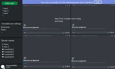 discord api test servers discord