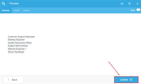 how to display popover design element in a list view shortpoint support