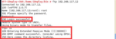 因业务需要客户将vsftp主动模式改为被模式后，导致linux客户端vsftp上传下载文件显示229 entering extended