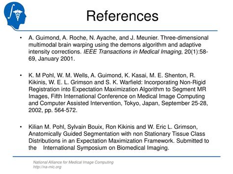 Ppt Hierarchical Atlas Based Em Segmentation Powerpoint Presentation