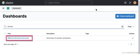 elastic：使用 docker 来安装 elastic stack 8 0 docker network create elastic