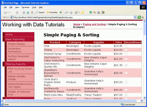 paging and sorting report data c microsoft learn