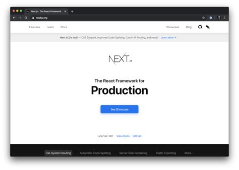 next js your next go to framework dev community