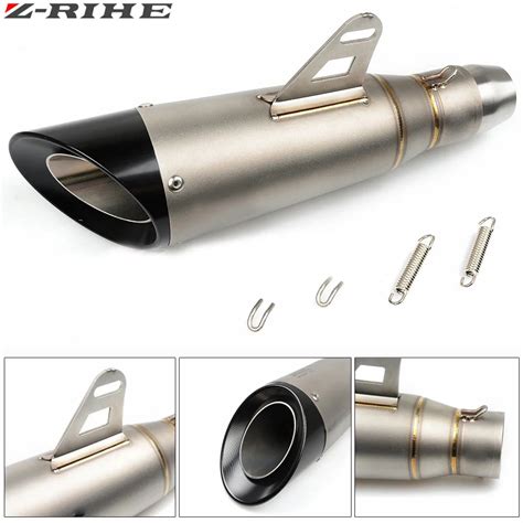 36 51mm Motorcycle Exhaust Pipe Muffler Escape Muffler Db Killer For Cb
