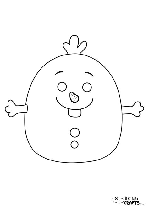 Disney Frozen Olaf Colouring Page Colouring Crafts