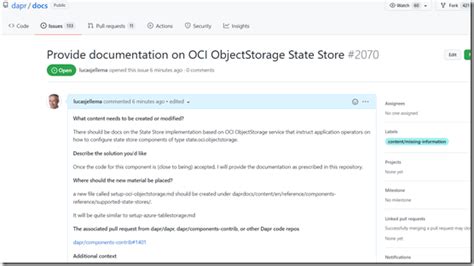 submitting my custom dapr state component as a formal open source