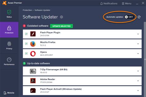 software updater getting started official avast support