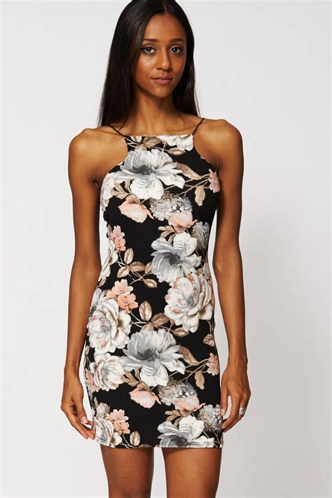 Floral Mini Bodycon Dress Bodycon Mini Dress Bodycon Dress Dresses
