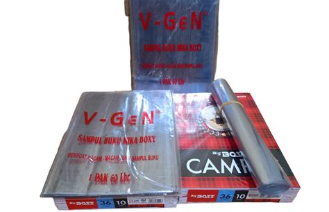 Sampul Buku Plastik Ukuran Boxy Isi 20 Dan 10 Lembar Lazada Indonesia