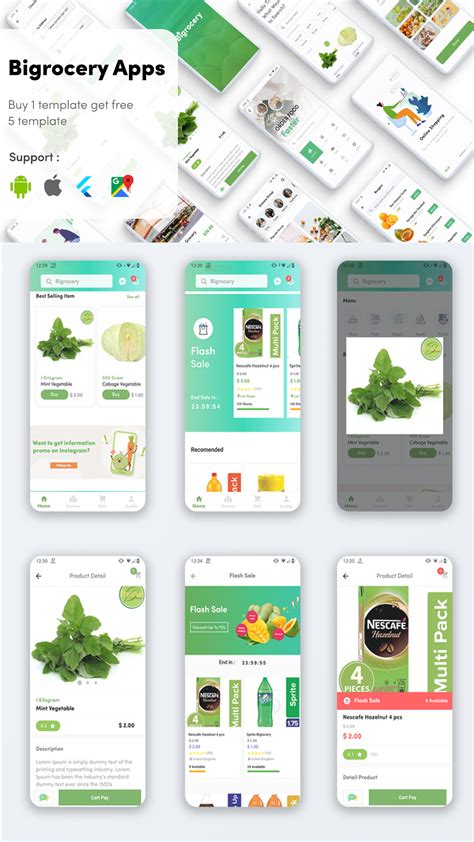 flutter grocery bigrocery in flutter grocery app it s all widgets