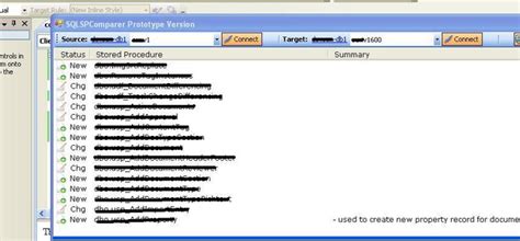 sql server stored procedures comparer codeproject