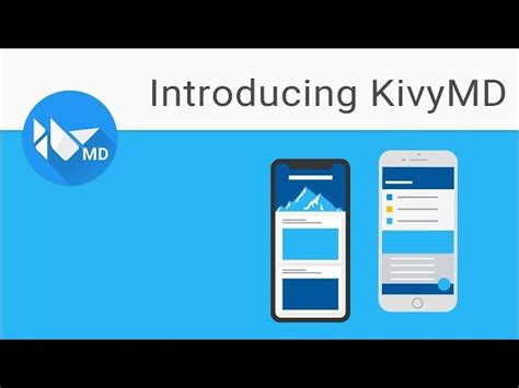 free course kivy tutorial building mobile apps with python kivymd