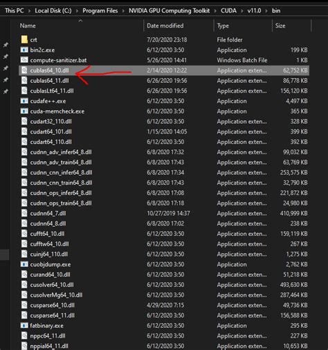python 3 x tensorflow gpu error says dll file not found but it