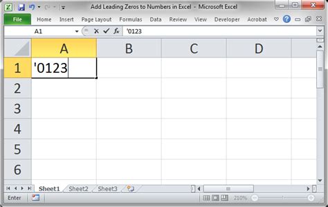 convert number to text in excel with leading zeros how can i keep