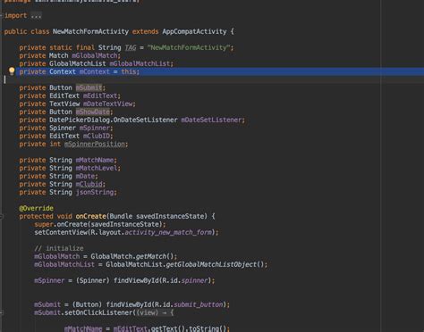 android is it bad practice to initialize variables before calling