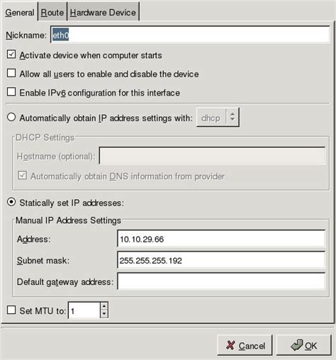 howto red hat enterprise linux 5 configure the network card 行风 csdn博客