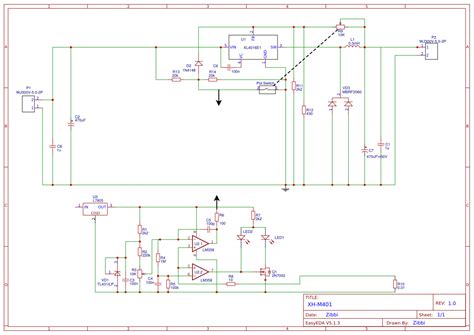 xh m401 8a easyeda